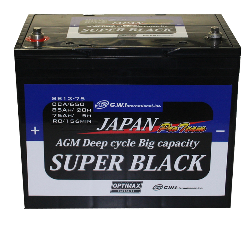 スーパーブラック バッテリー / SUPER BLACK batteries blue top メイワ